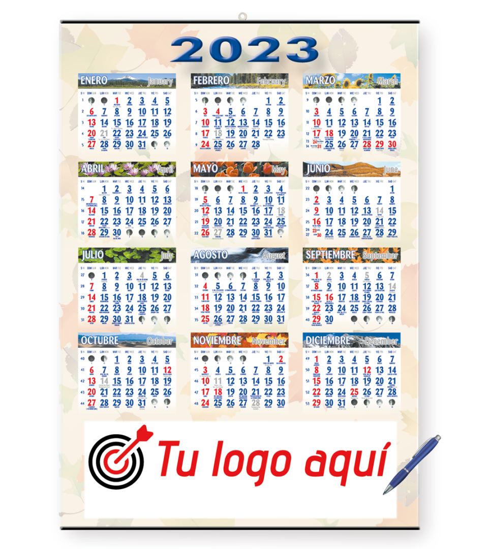 Industrial 12 hojas (IND-12H) - Calendarios Landin